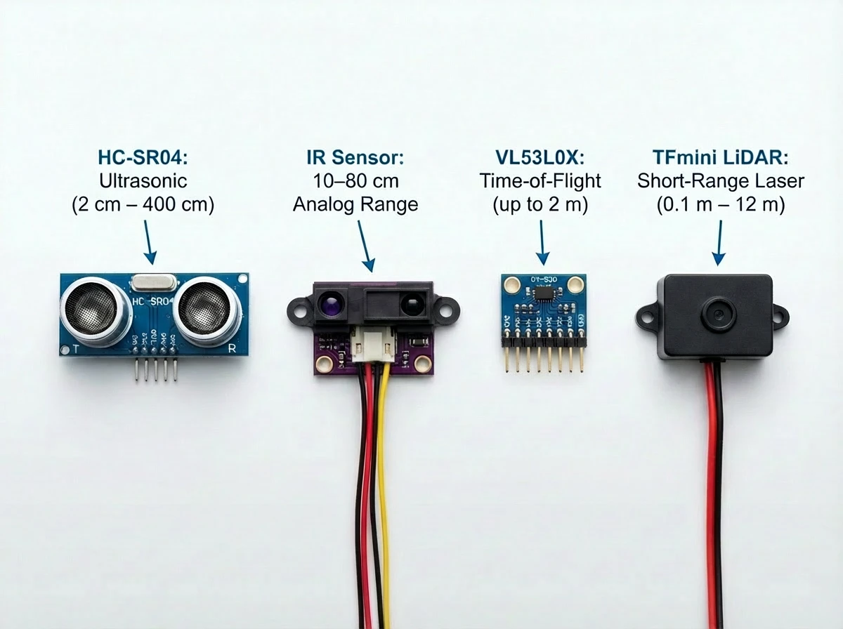 Select proximity sensor: ultrasonic, IR, ToF or LiDAR | Electronics for you