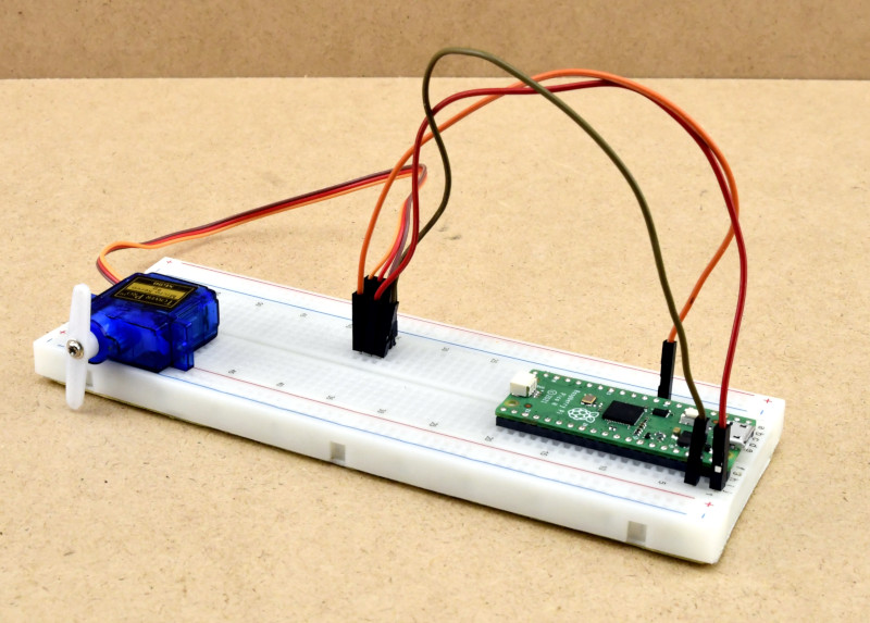 Raspberry Pi Pico Servo | Electronics For You