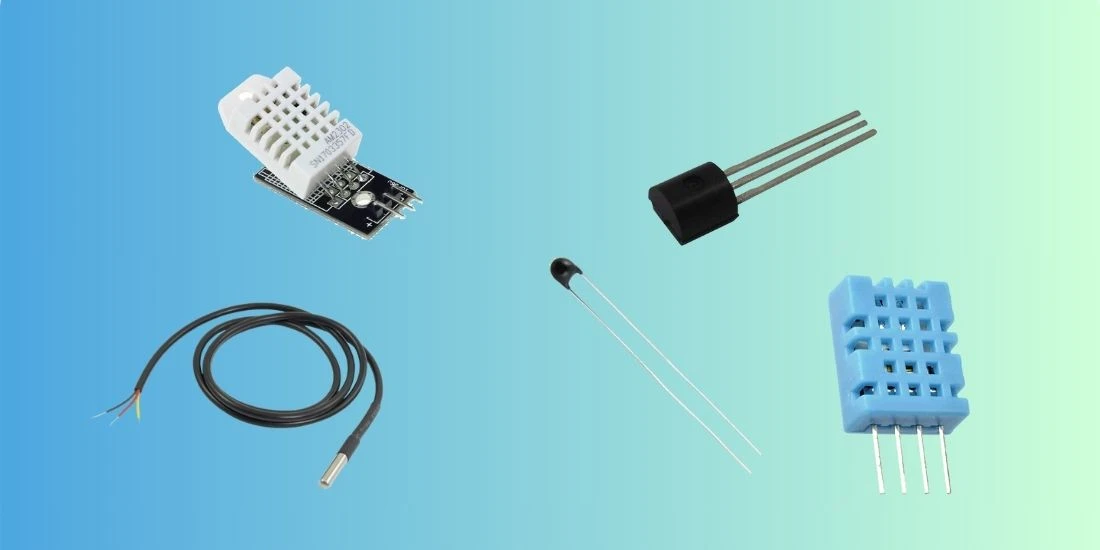 Welche unterschiedlichen Temperatursensoren gibt es?