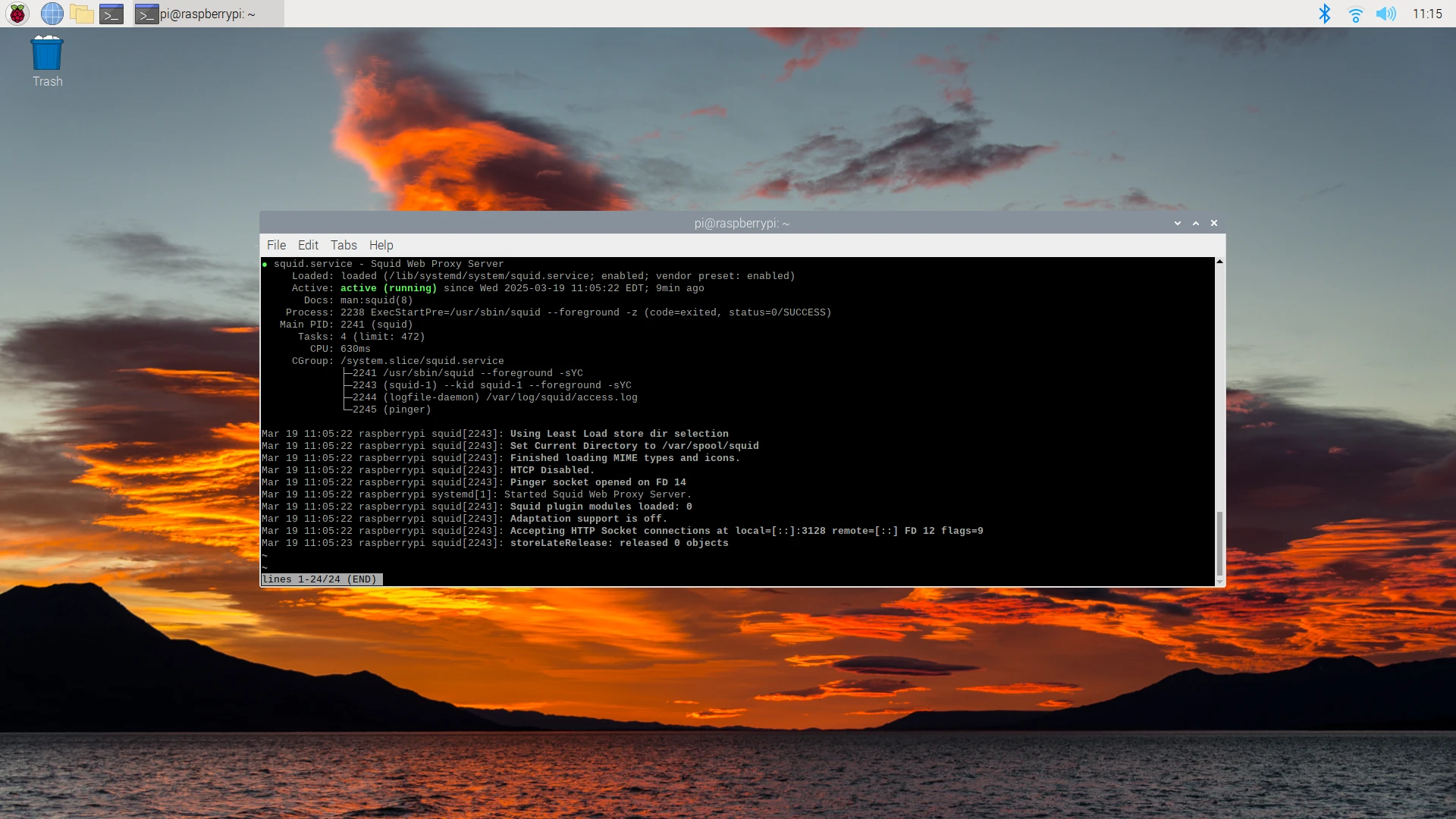 Setting up a Raspberry Pi Proxy Server