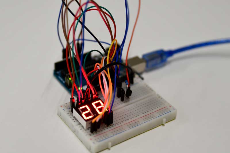 Arduino Project: DS18B20 Thermometer | Electronics For You