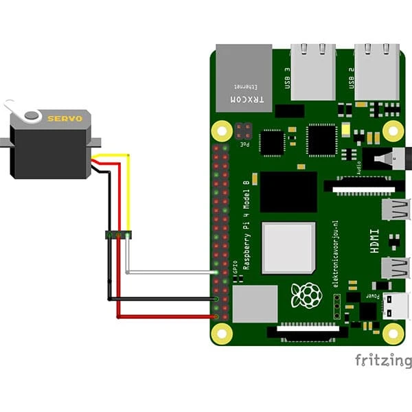 Raspberry Pi Project: Servo Control | Electronics For You